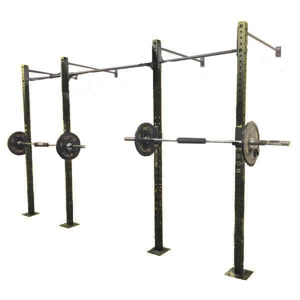 Pullup- squat og bænkpres stativ til crossfit centre og store motionsrum.